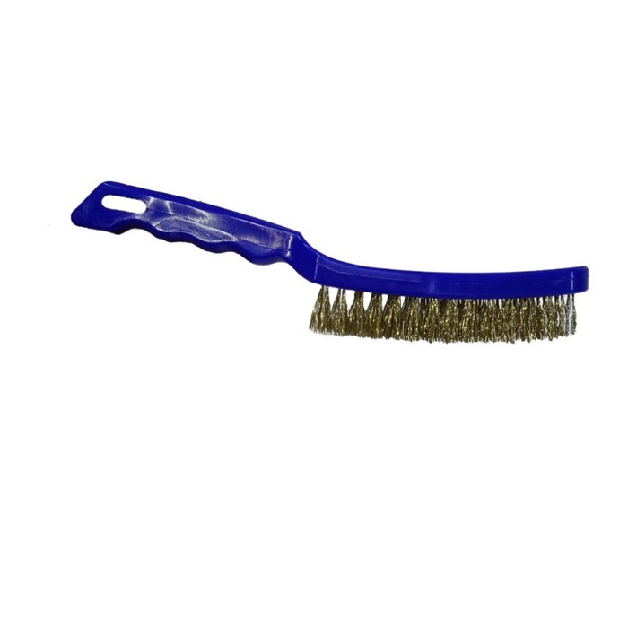 Jual TORA Sikat Kawat Kuning 5 Baris - Wire Brush Brass Palting Steel ...
