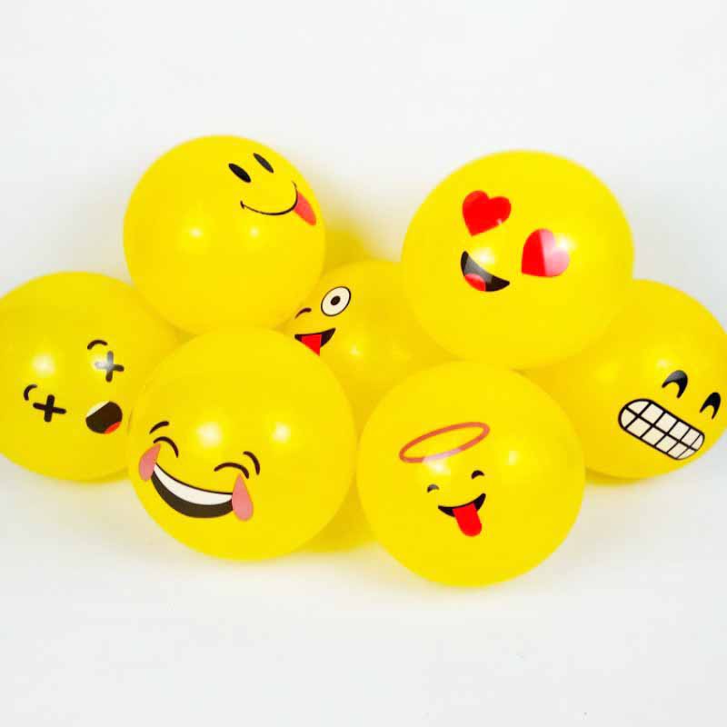 Jual BALON EMOJI BALON LUCU BALON ULANG TAHUN BALON LATEX MOTIF EMOJI ...