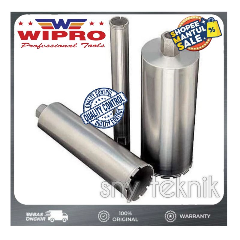 Jual Mata Bor Coring 127 mm (5 Inch) WIPRO Khusus Beton dan Aspal ...