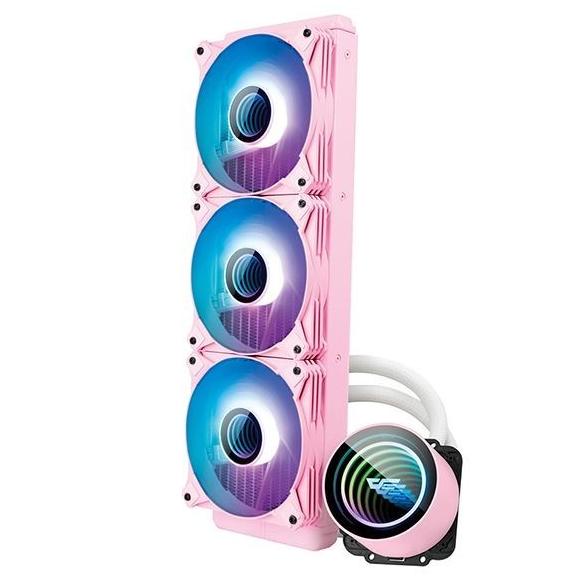 Jual DARKFLASH TWISTER DX360 V2 ARGB PINK 360MM LIQUID AIO WATER CPU ...