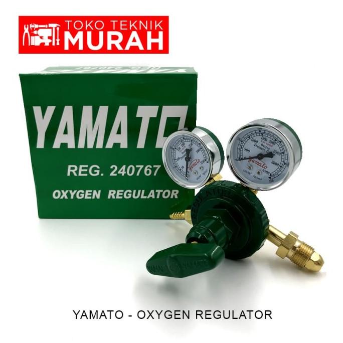 Jual BRG BARU Yamato Regulator Oxygen / Kran Tabung Las Gas Oksigen | Shopee Indonesia