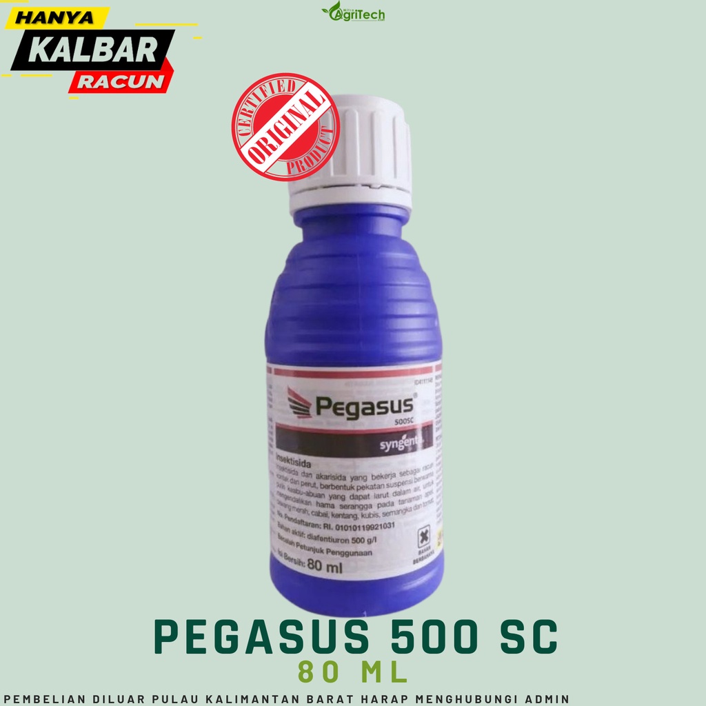 Jual PEGASUS 500 SC 80 ML INSEKTISIDA AKARISIDA PEMBASMI HAMA THRIPS ...