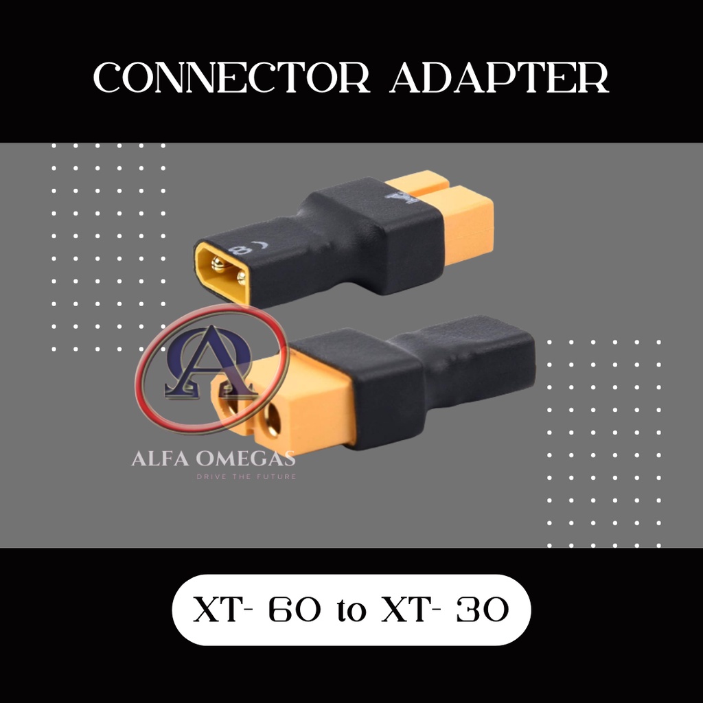 Jual XT- 60 to XT- 30 Connector Adapter Extension | Shopee Indonesia
