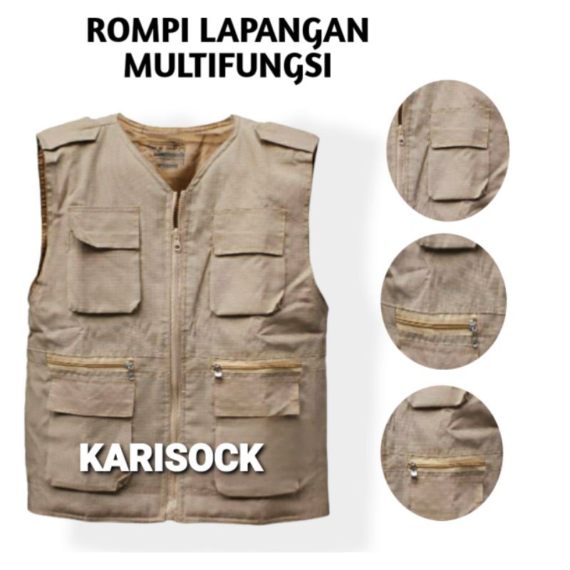 Jual ROMPI TACTICAL MULTIFUNGSI BANYAK KANTONG SAKU / ROMPI KING ...