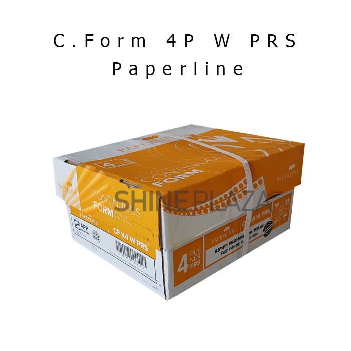 Jual CONTINUOUS FORM PAPERLINE 4 PLY PRS 9.5 X 11 INCH (K4 W PRS ...