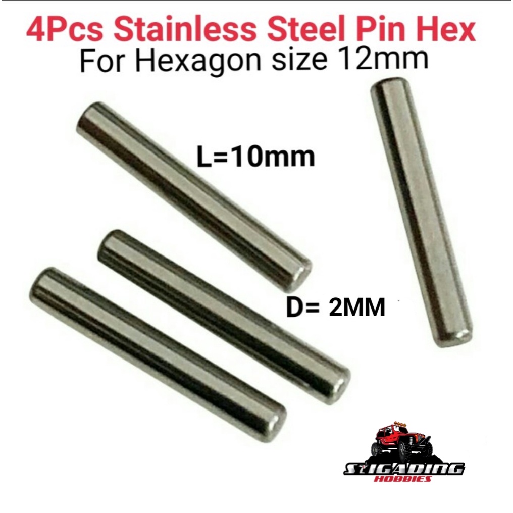 Jual HSP HEX PIN 2 X 10 mm | Shopee Indonesia