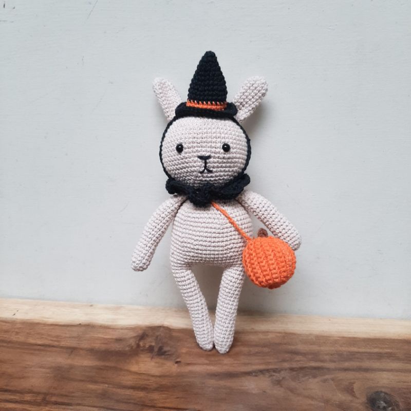 Jual Amigurumi bunny/boneka rajut kelinci/crochet | Shopee Indonesia