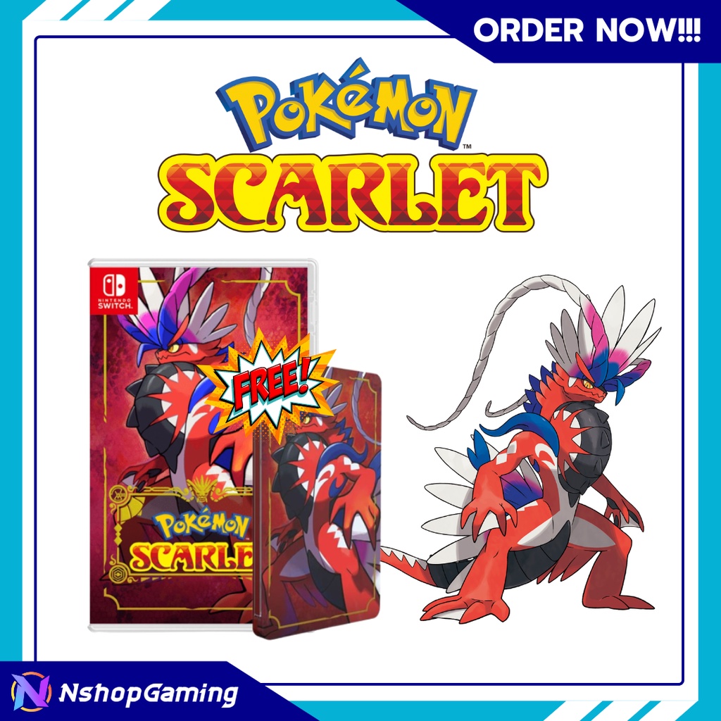 Jual Pokemon Scarlet Nintendo Switch/Kaset Nintendo Switch | Shopee ...