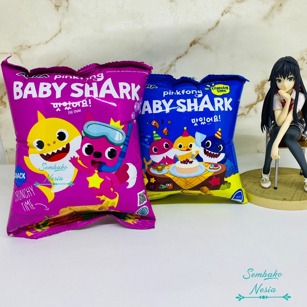 Jual Chiki Baby Shark 30gr x 10pcs | Shopee Indonesia