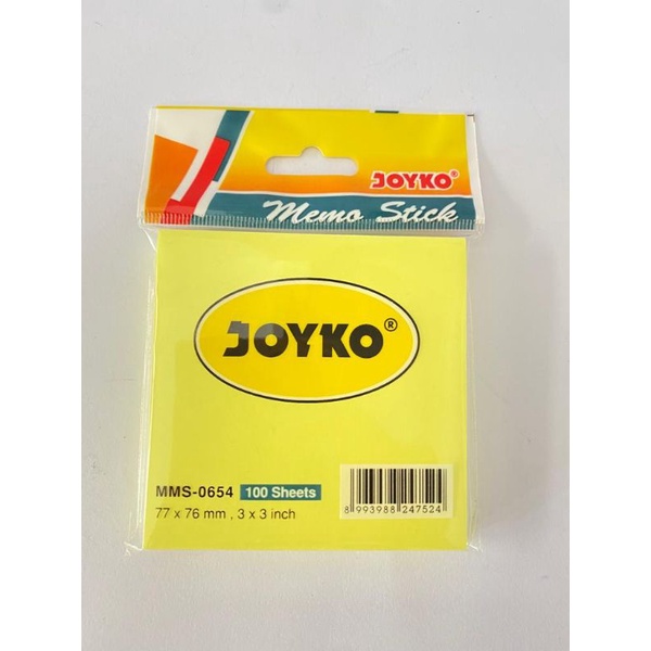 Jual Memo Stick Sticky Note Kertas Tempel JOYKO / MMS-0654 | Shopee ...