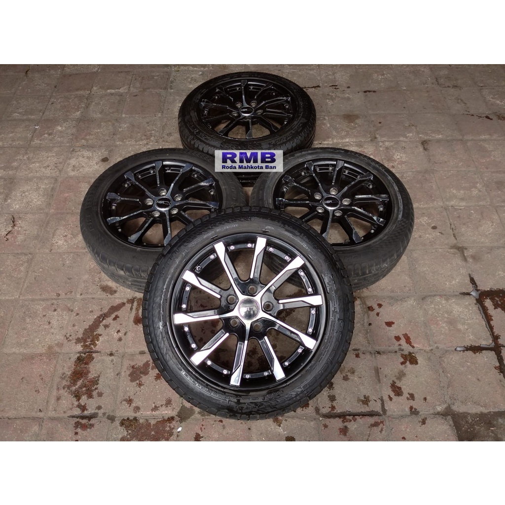 Jual Velg Racing Mobil Hsr Swall Model Jari Jari Ring 16 + Ban Bonus Untk Inova Ertiga Brv ...