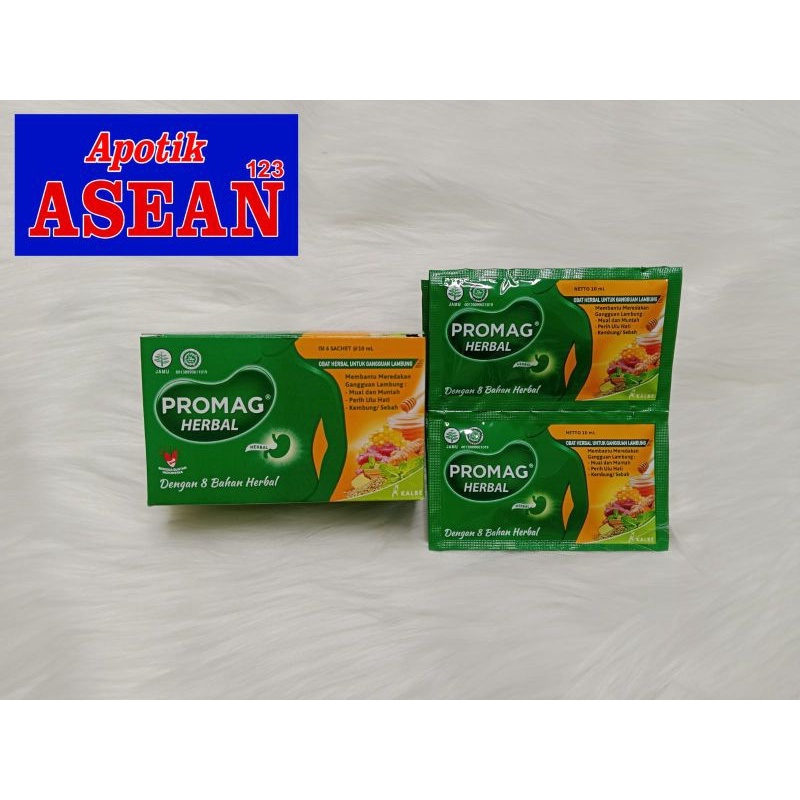 Jual PROMAG HERBAL / GAZERO 1Box isi 6Sachet | Shopee Indonesia
