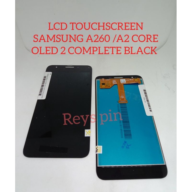 Jual LCD TOUCHSCREEN SAMSUNG A260/A2CORE COMPLETE BLACK | Shopee Indonesia