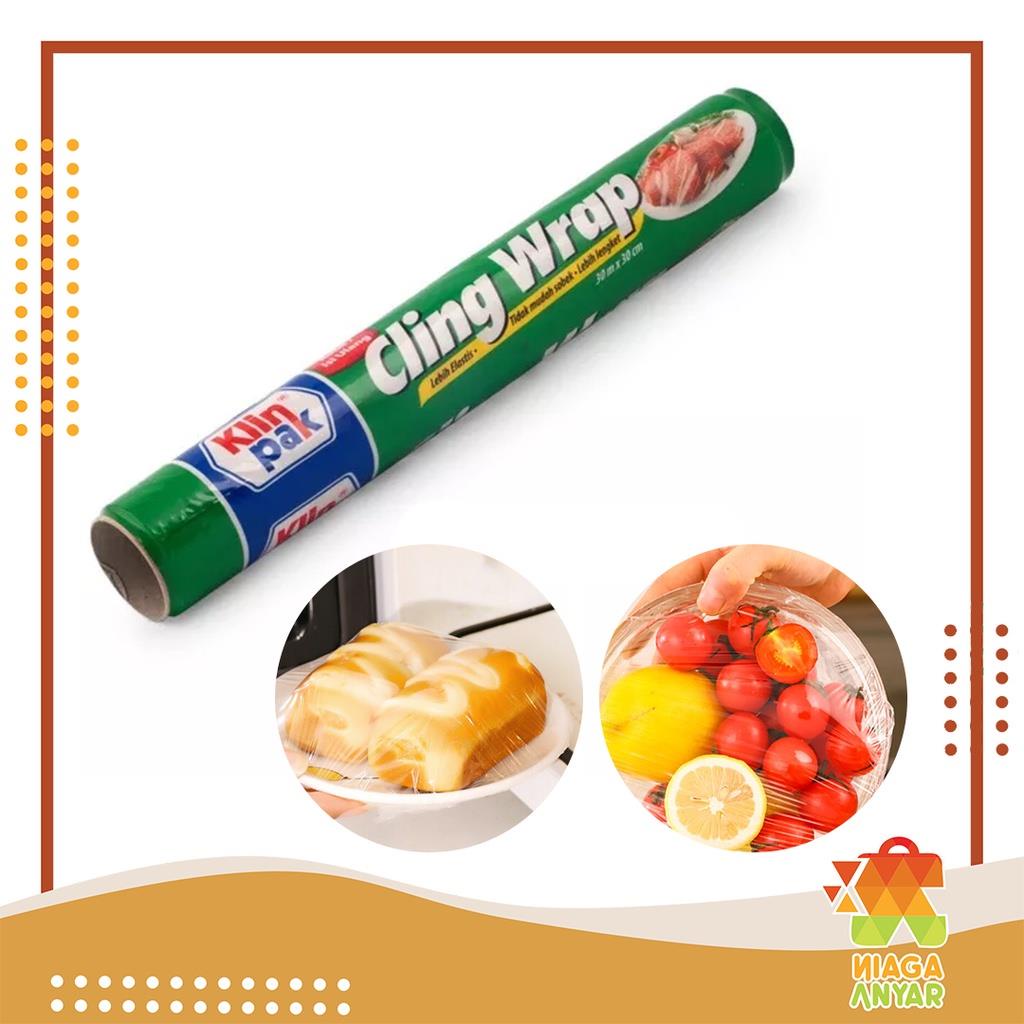 Jual NA Klinpak Cling Wrap Refill 30m x 30cm / Klin Pak Cling Wrap ...
