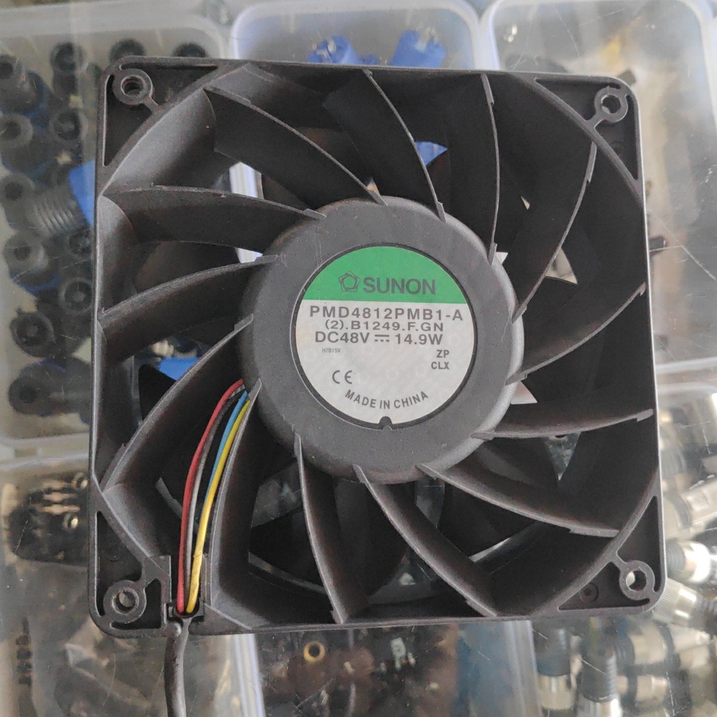 Jual Kipas fan panel High Speed 48V DC 12X12 12CM | Shopee Indonesia