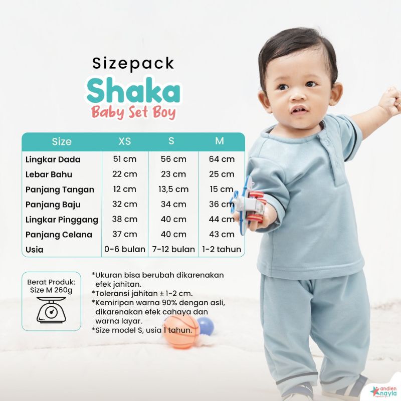 Jual Shaka Baby set Boy By Andiennayla | Shopee Indonesia