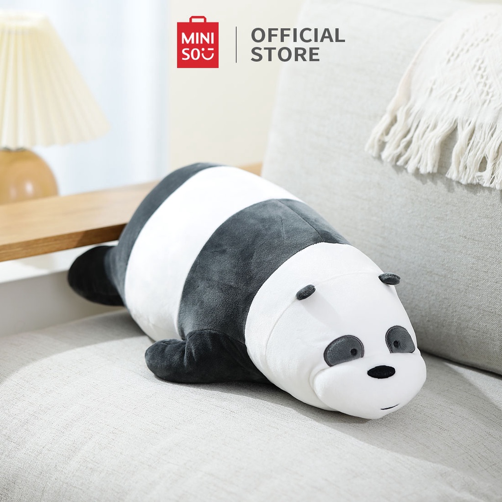 Jual MINISO Bantal Sofa Bantal Tidur We Bare Bears Boneka Anak Lembut ...