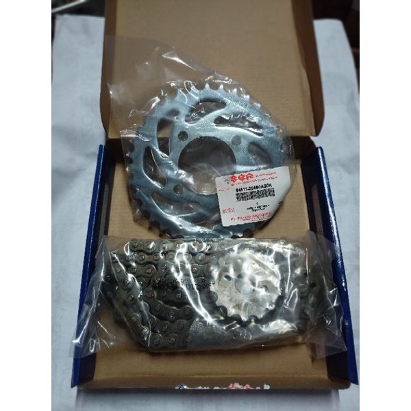 Jual GEAR GIR SET RANTAI SUZUKI SHOGUN 125 PNP SMASH | Shopee Indonesia