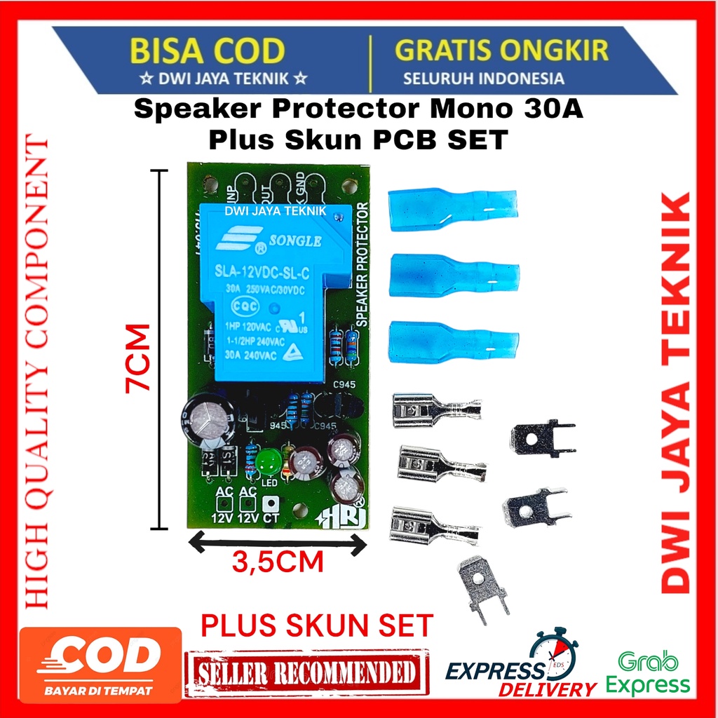 Jual Speaker Protector Mono 30A Plus Skun PCB SET | Shopee Indonesia