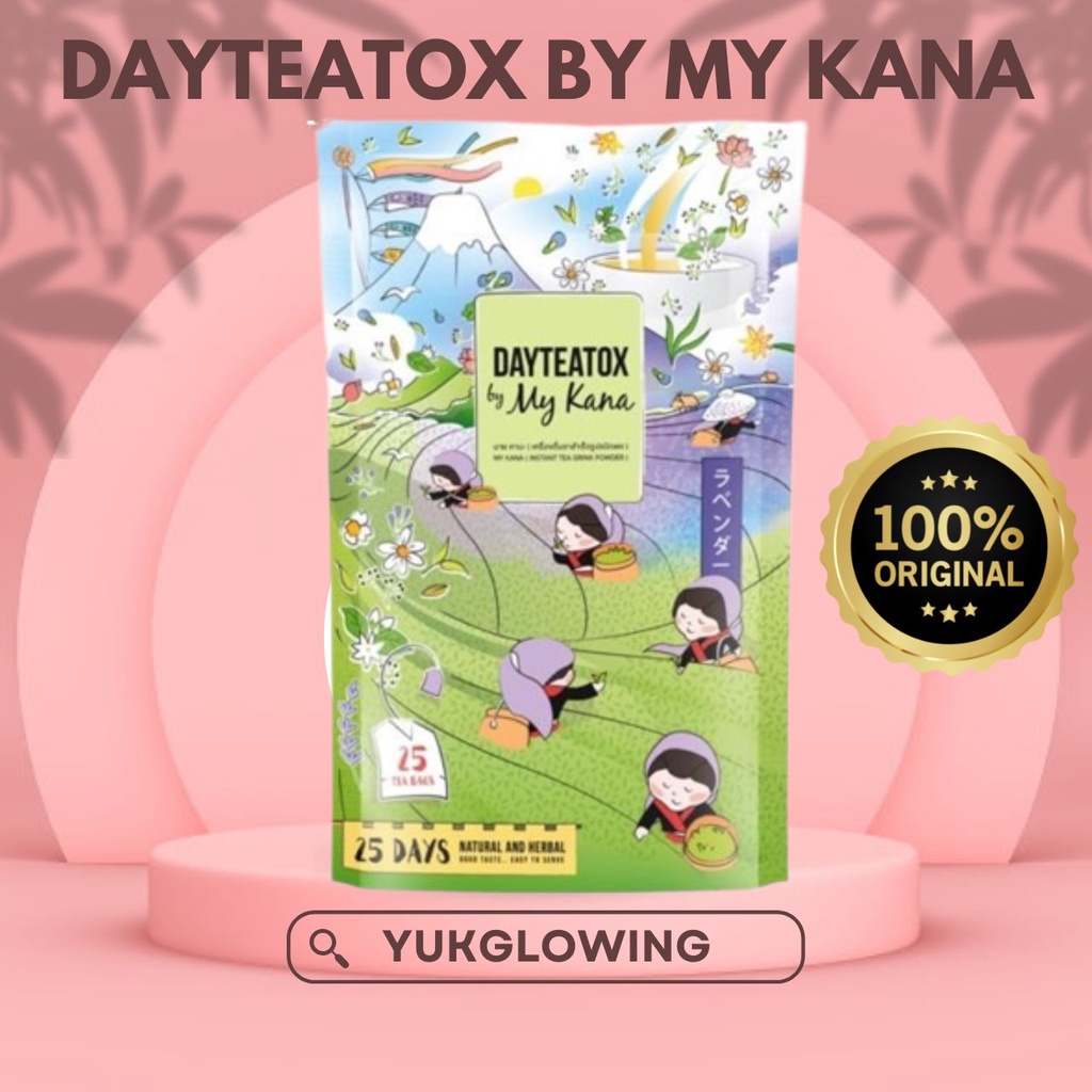Jual Teh Day Teatox By My KANA Dayteatox Original Impor Thailand (Isi ...