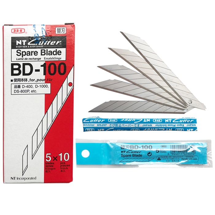 Jual [BOX] Isi Cutter NT BD-100 BD 100 Jepang Japan Original Sudut ...