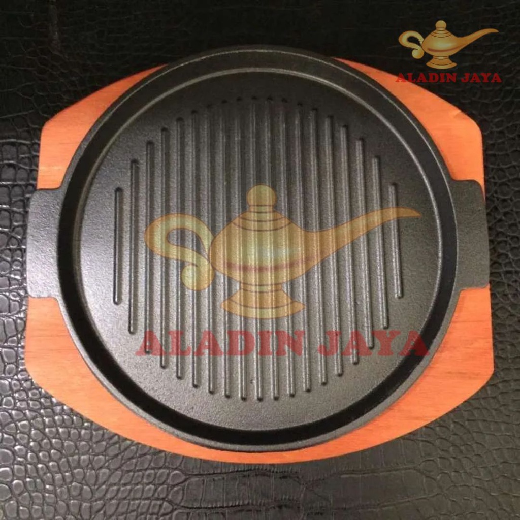 Jual CAST IRON / STEAK PLATE / PIRING STEAK 8013-24 Round steak plate ...