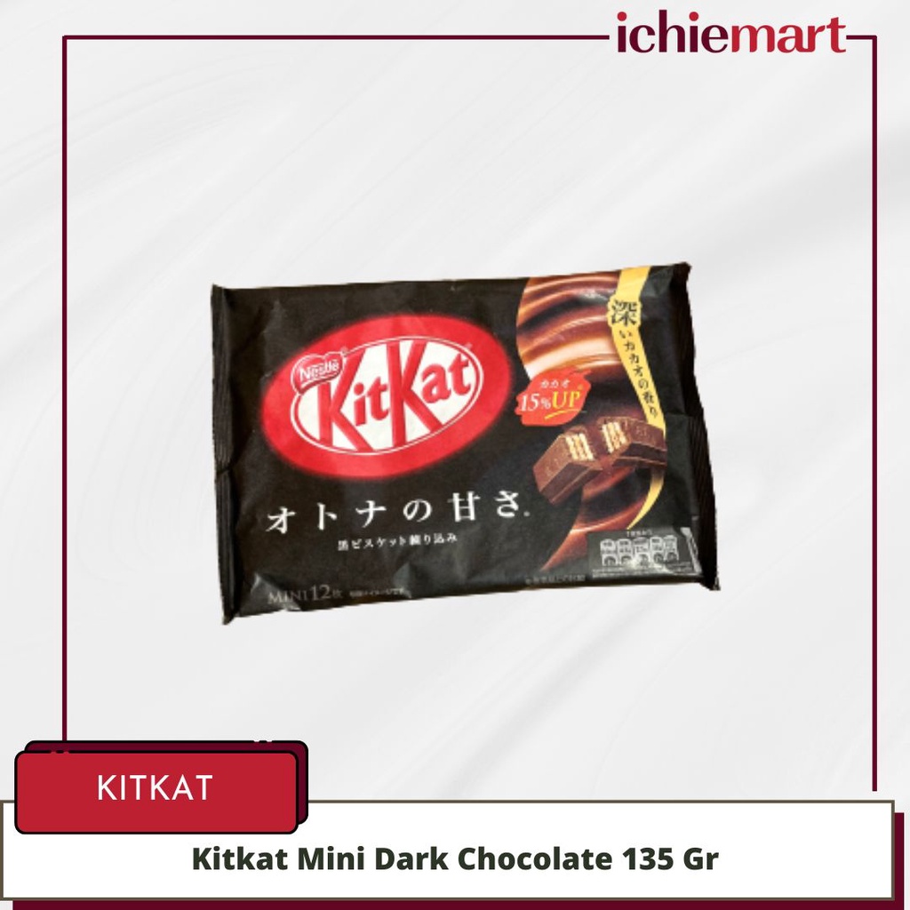 Jual Kitkat Mini Dark Chocolate 135 Gr | Shopee Indonesia