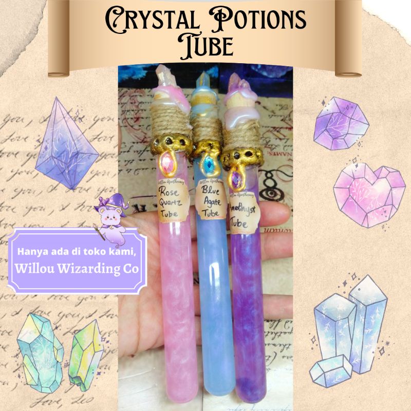 Jual Harry Potter Potion CRYSTAL TUBE Magic Potion Tabung Reaksi Tabung ...