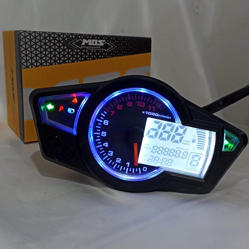 Jual SPEEDOMETER SPIDOMETER KOSO RX1N Spido RX 1 Digital Spidometer ...