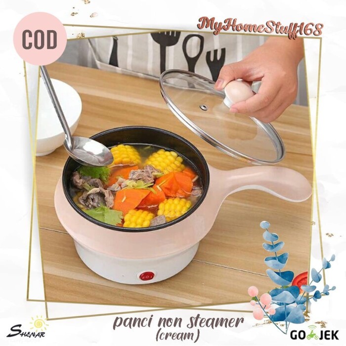 Jual SHENAR Multifungsi electric fry pan Panci Listrik lapisan keramik ...