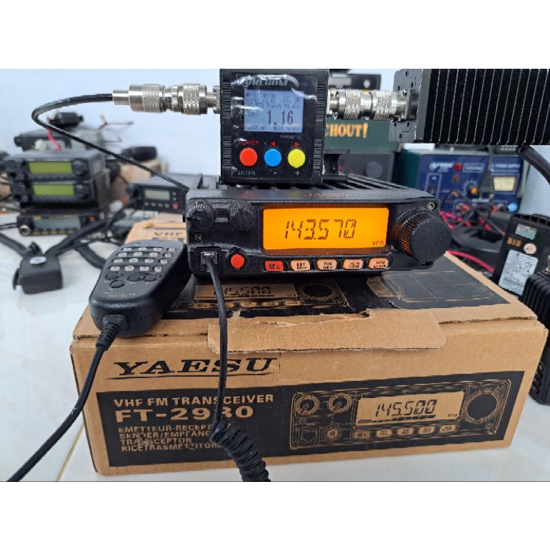 Jual RADIO RIG YAESU FT2980 VHF KOMPLIT DAN MASIH SEGEL | Shopee Indonesia