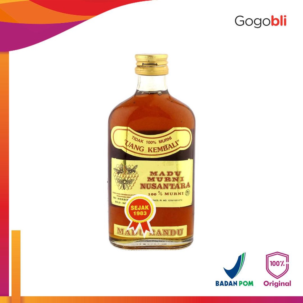 Jual Madu Nusantara Murni 250ml | Shopee Indonesia