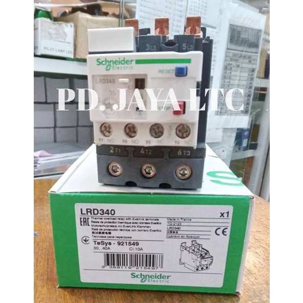 Jual Schneider Thermal Overload Relay LRD340 | Shopee Indonesia