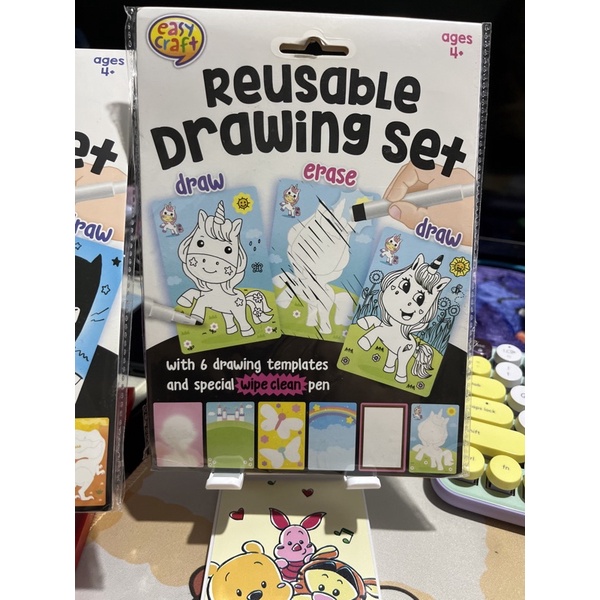 Jual easy ceaft - reusable drawing set | Shopee Indonesia