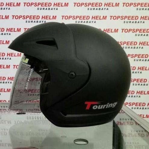 Jual Helm BMC touring hitam doff | Shopee Indonesia