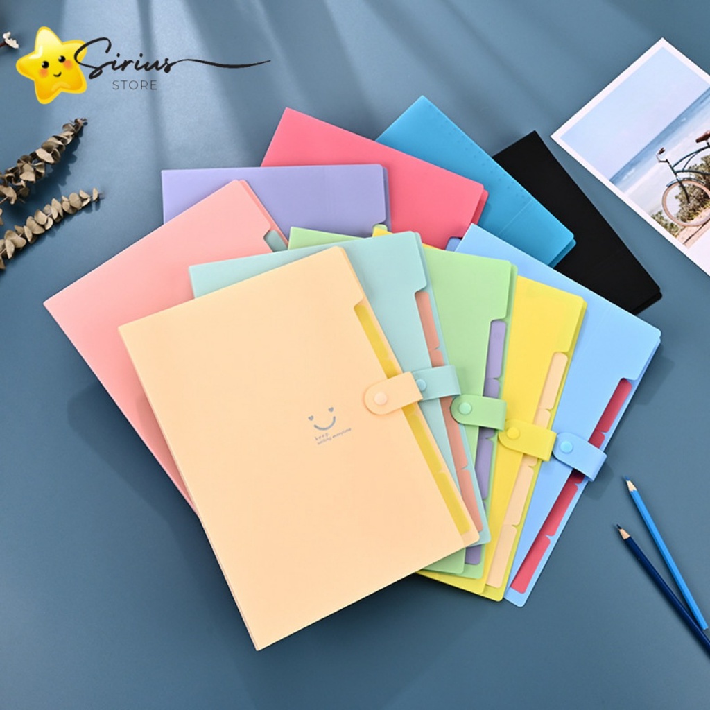 Jual Folder File A4 Smile Aesthetic Estetik / Tas File / Dokumen Folder ...