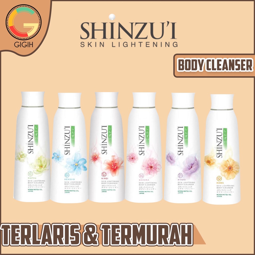 Jual SHINZUI SABUN CAIR MANDI BOTOL 225ML ( HANA / KENSHO / KIREI ...