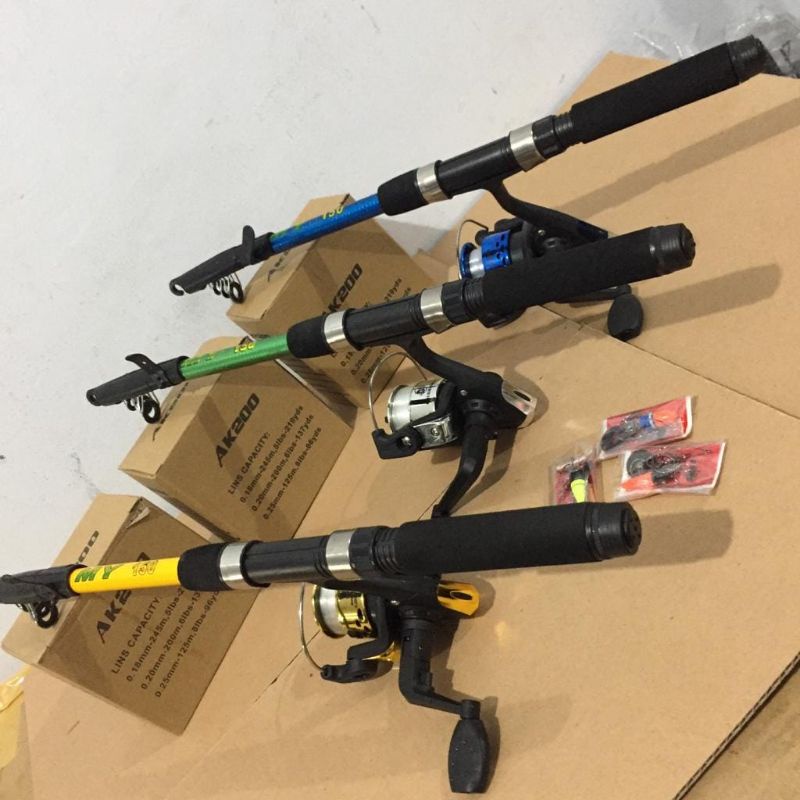 Jual 1 Set Pancing Ikan Kolam Audrey Joran Antena 150cm | Shopee Indonesia