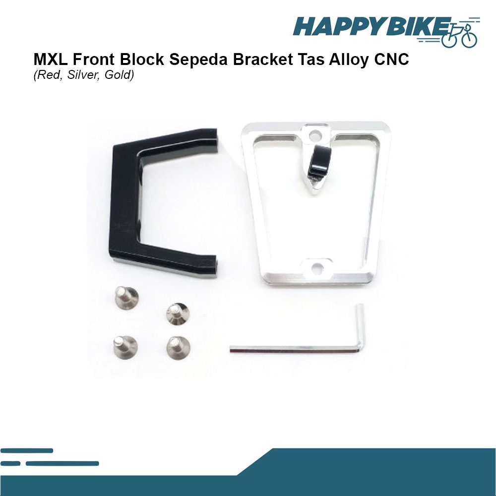 Jual MXL Front Block Sepeda Bracket Tas Alloy CNC Frame Stainless ...