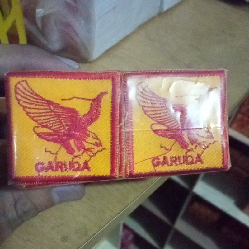 Jual tanda regu garuda pramuka full bordir | Shopee Indonesia