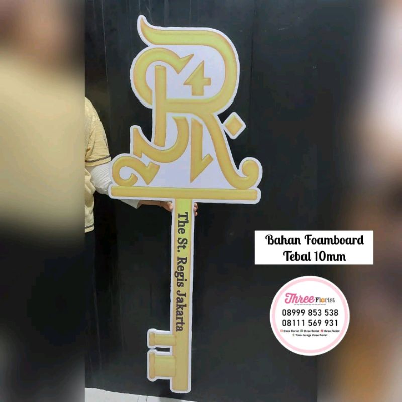 Jual kunci simbolis bahan foamboard / kunci simbolis / kunci simbolis ...