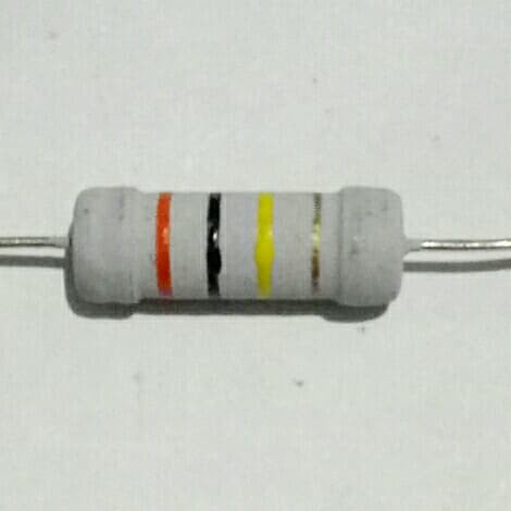 Jual PCS 10 RESISTOR 300K R300K 300KOHM 300K OHM 2W 2watt | Shopee Indonesia