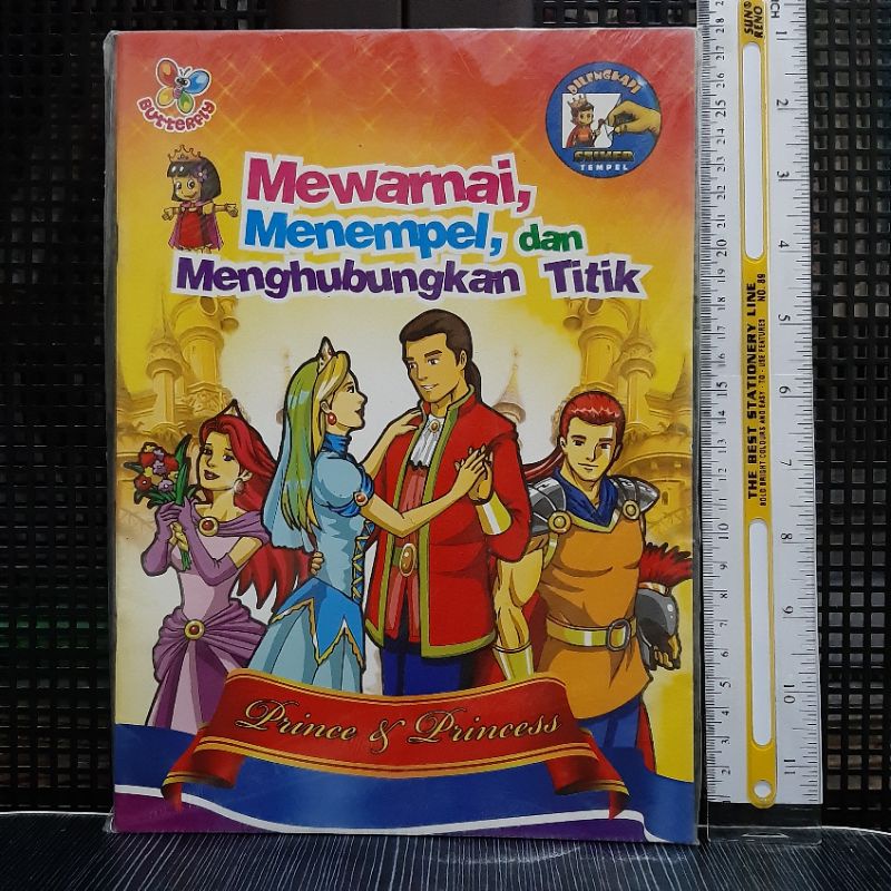 Jual Sticker Coloring Book Mewarnai, Menempel dan Menghubungkan Titik ...
