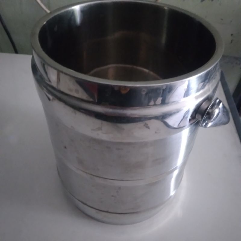 Jual Ice Bucket Stainless Steel (Sudah Pernah Dipakai) | Shopee Indonesia