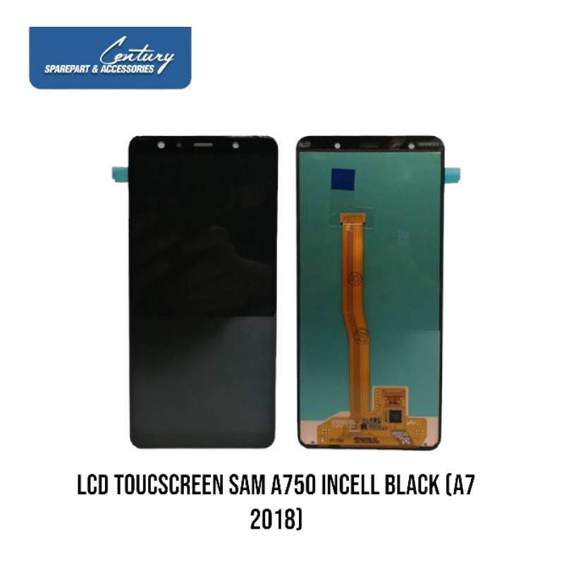 Jual LCD+TOUCHSCREEN SAM A750 INCEL BLACK+TS (GALAXY A7 2018) | Shopee ...