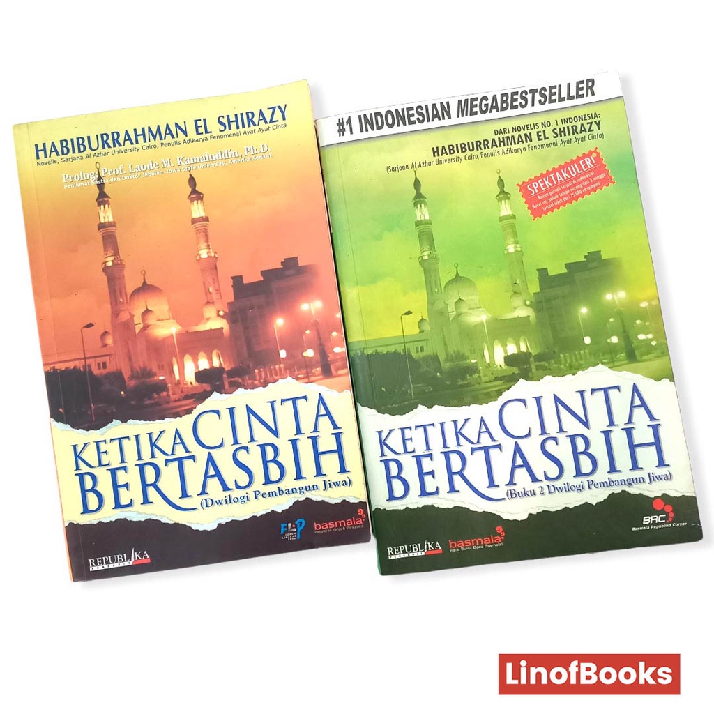 Jual Paket Buku Novel Ketika Cinta Bertasbih - Habiburrahman El Shirazy ...