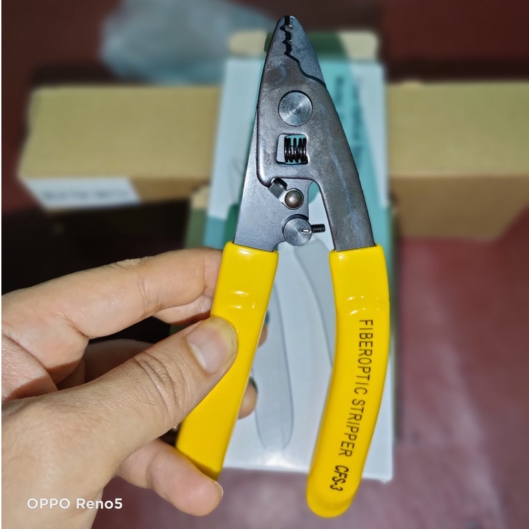 Jual stripper fiber optik / stripper 3 hole / stripper fiber optic ...