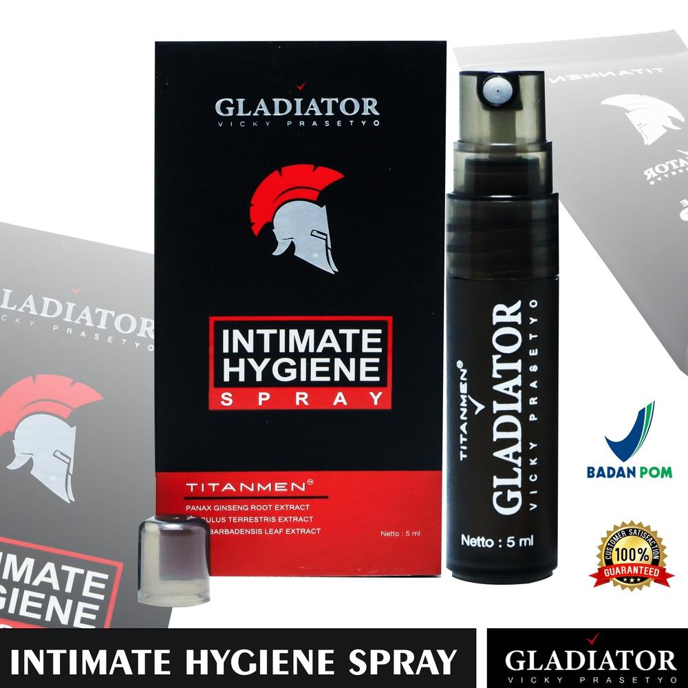 Jual Intimate Hygiene Spray GLADIATOR TITANMEN | Shopee Indonesia