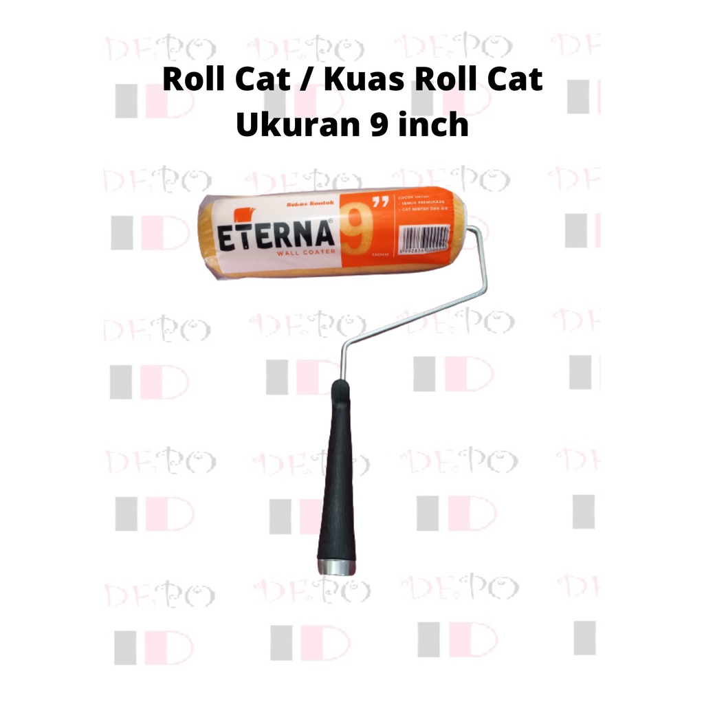 Jual Kuas Roll ETERNA 9" ETERNA Paint Roller - Kuas Roll Tembok ETERNA ...