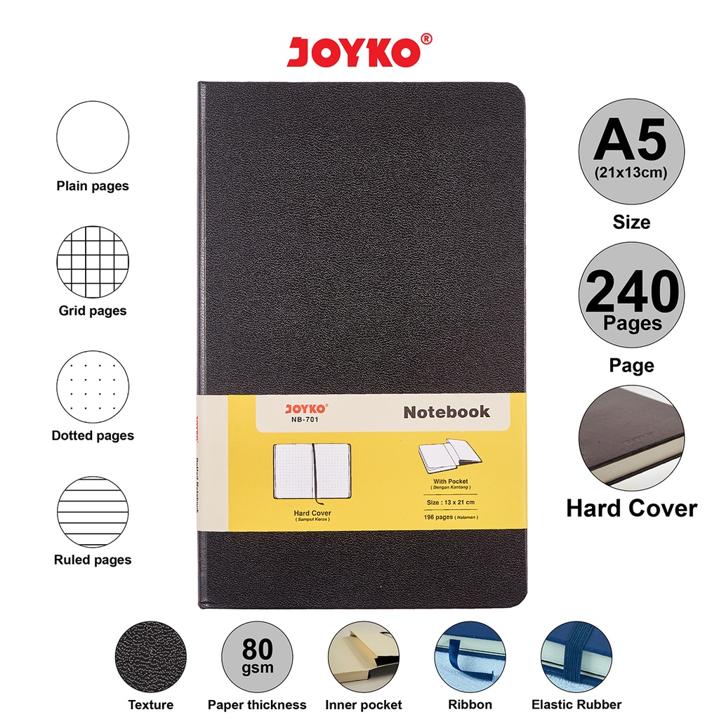 Jual JOYKO NOTEBOOK DIARY A5 HARD COVER / BUKU CATATAN JURNAL A5 JOYKO ... Jual JOYKO NOTEBOOK DIARY A5 HARD COVER / BUKU CATATAN JURNAL A5 JOYKO ...